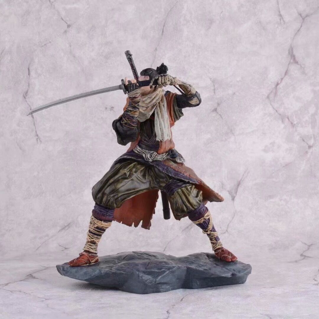18cm Game Sekiro Shadows Die Twice Wolf Action Figure Toys Figuras ...