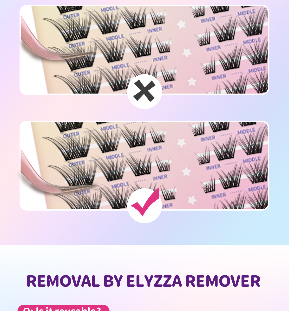 [Sent From Manila] Elyzza Volume Lashes 2-3 Days Arrival Gemini&Crown ...