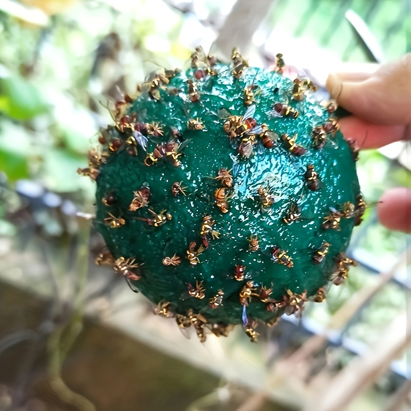 Insect control ball, vegetable garden, orchard, fly trap, sticky insect ...