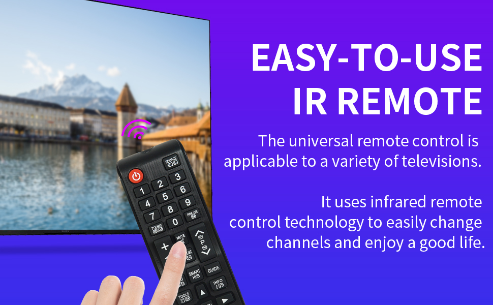 New BN59-01199G Replacement Remote Control for Samsung Smart TV Curved ...