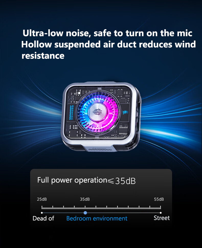 Nubia RedMagic Cooler 5 Pro 36W Control In App Smartphone Magnetic ...