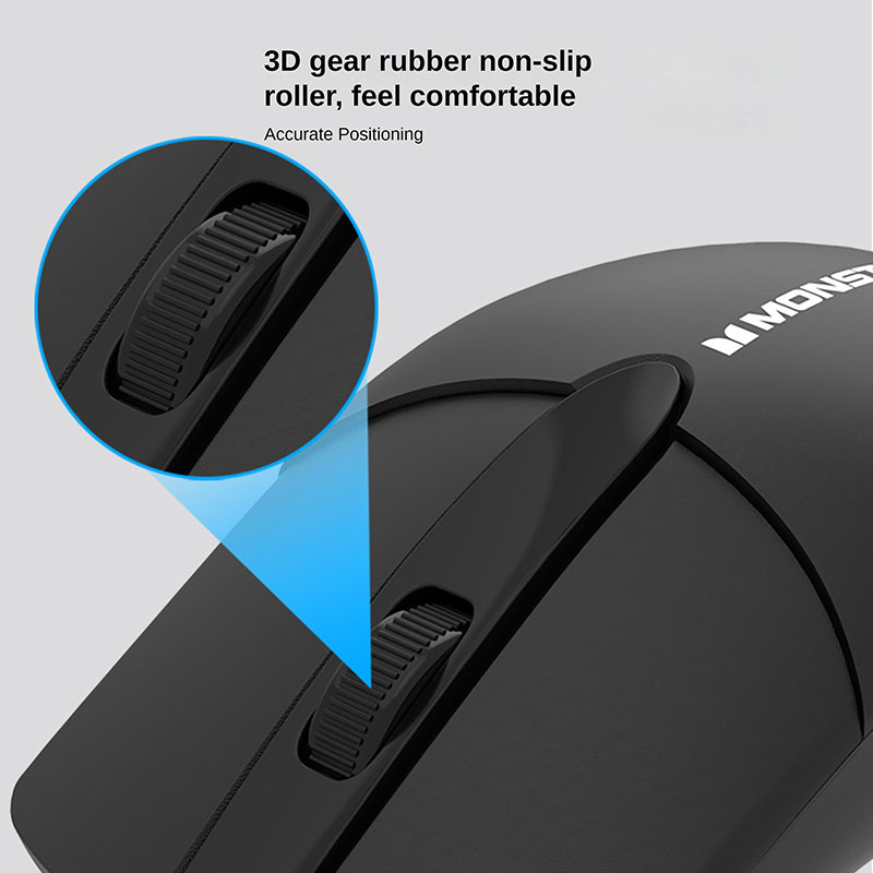 Monster Km1/Km3 Pro Wireless/Wired USB Keyboard And Mouse Combo Set For ...