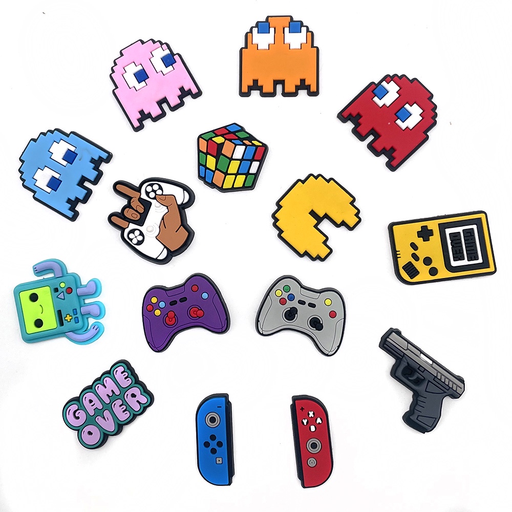 Jibbitz for Croc Shoe Charms Decorations Cartoon PVC Accessories with ...