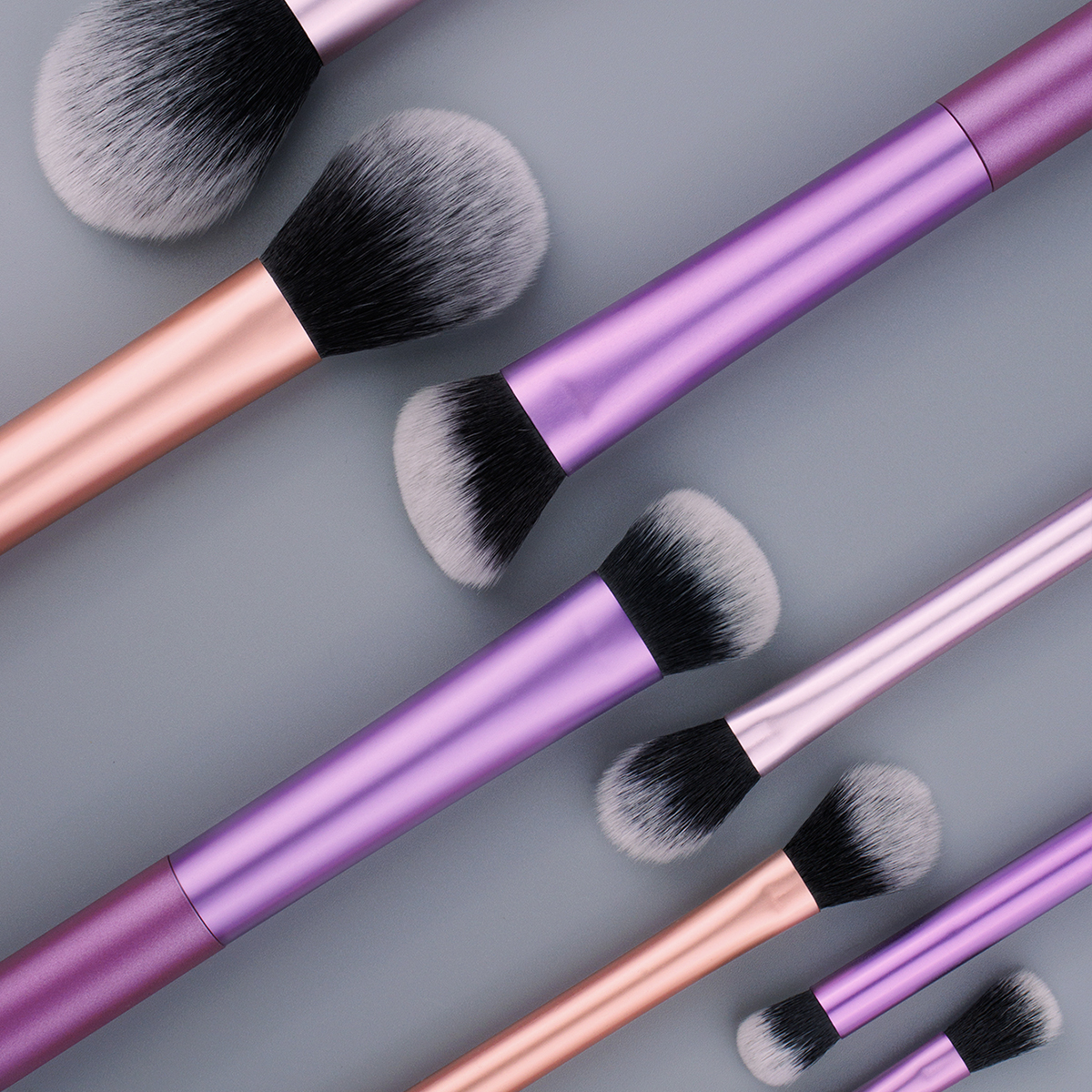 Professional High Quality Makeup Brush Set 8-Piece Loose Powder Brush ...