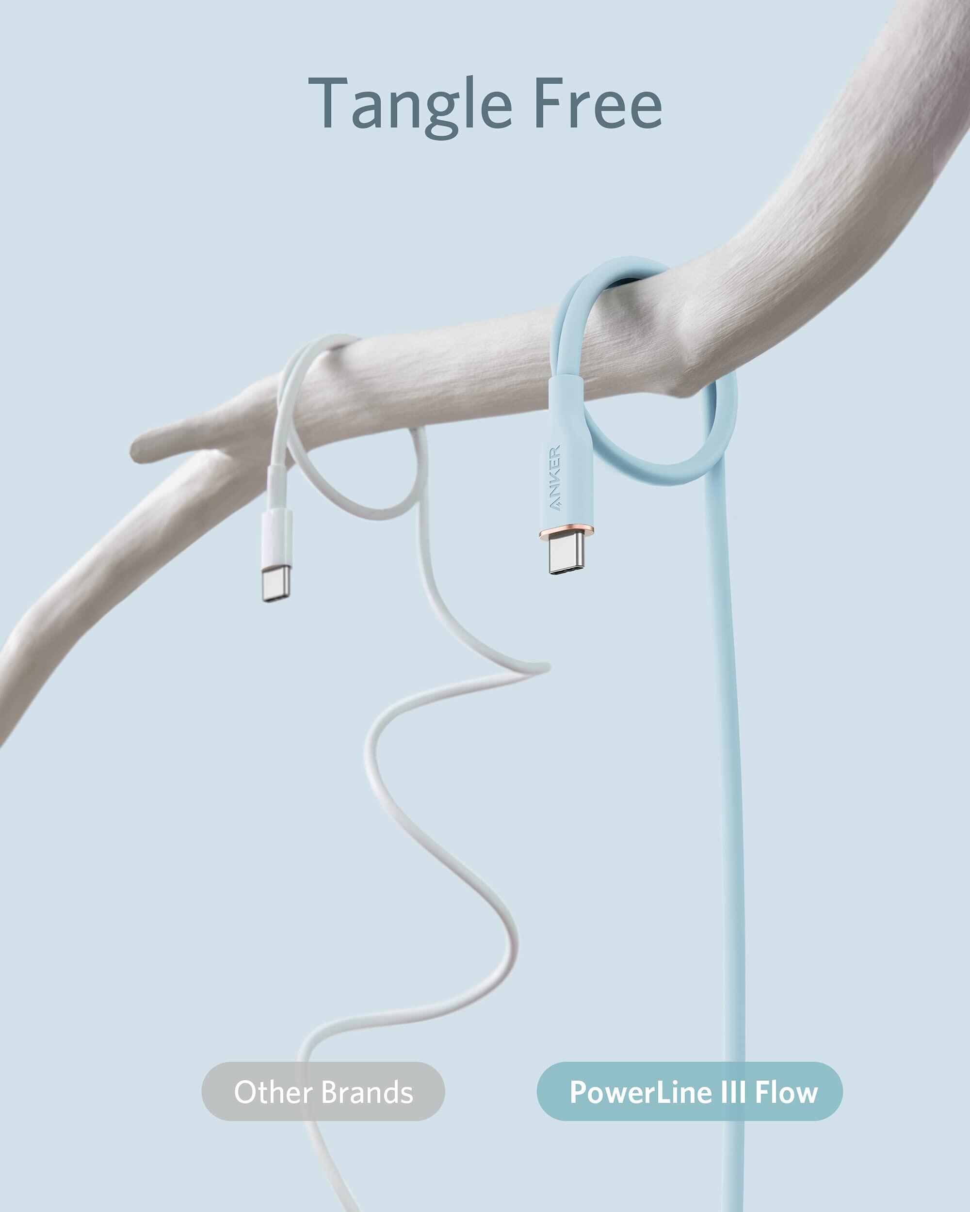 Anke r 643 USB-C to USB-C cable 100W PowerLine III Flow 5A fast ...