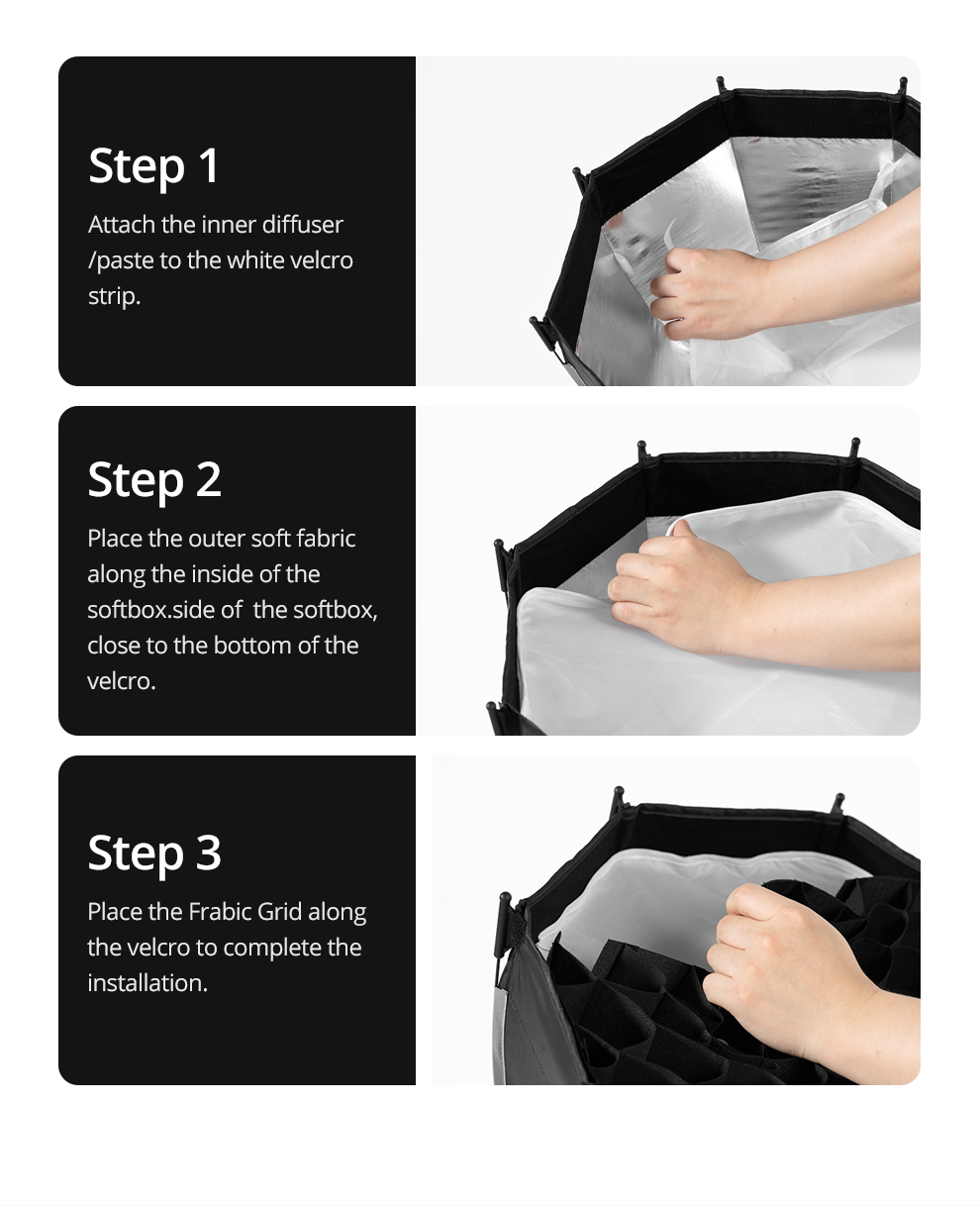 AMBITFUL 30cm PS30 SE 50cm PS50 SE Mini Quickly Release Bowens Mount ...