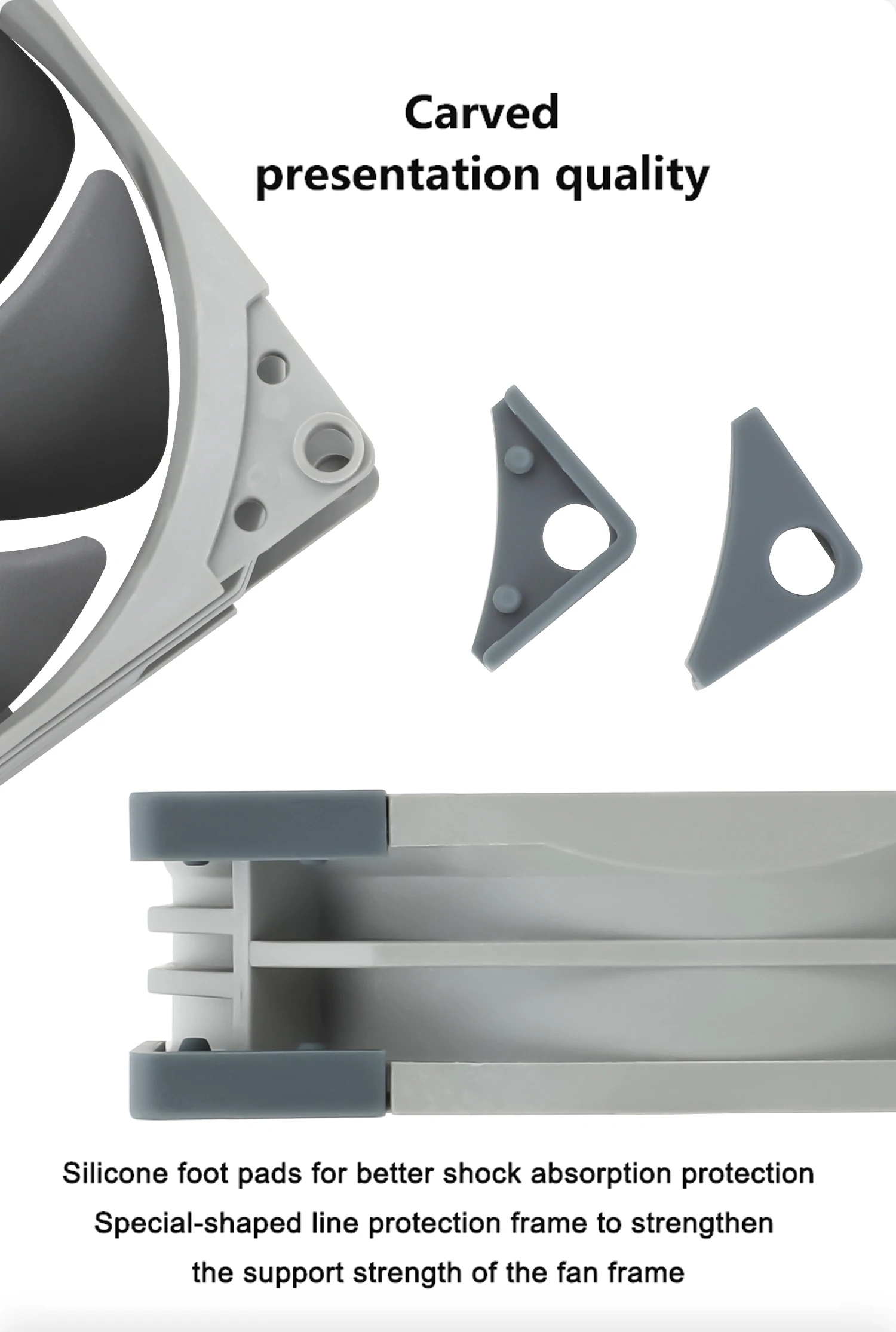 Thermalright TL-B9/B9W 2500RPM High performance air pressure radiator Fan 92mm 4PIN PWM Case ...