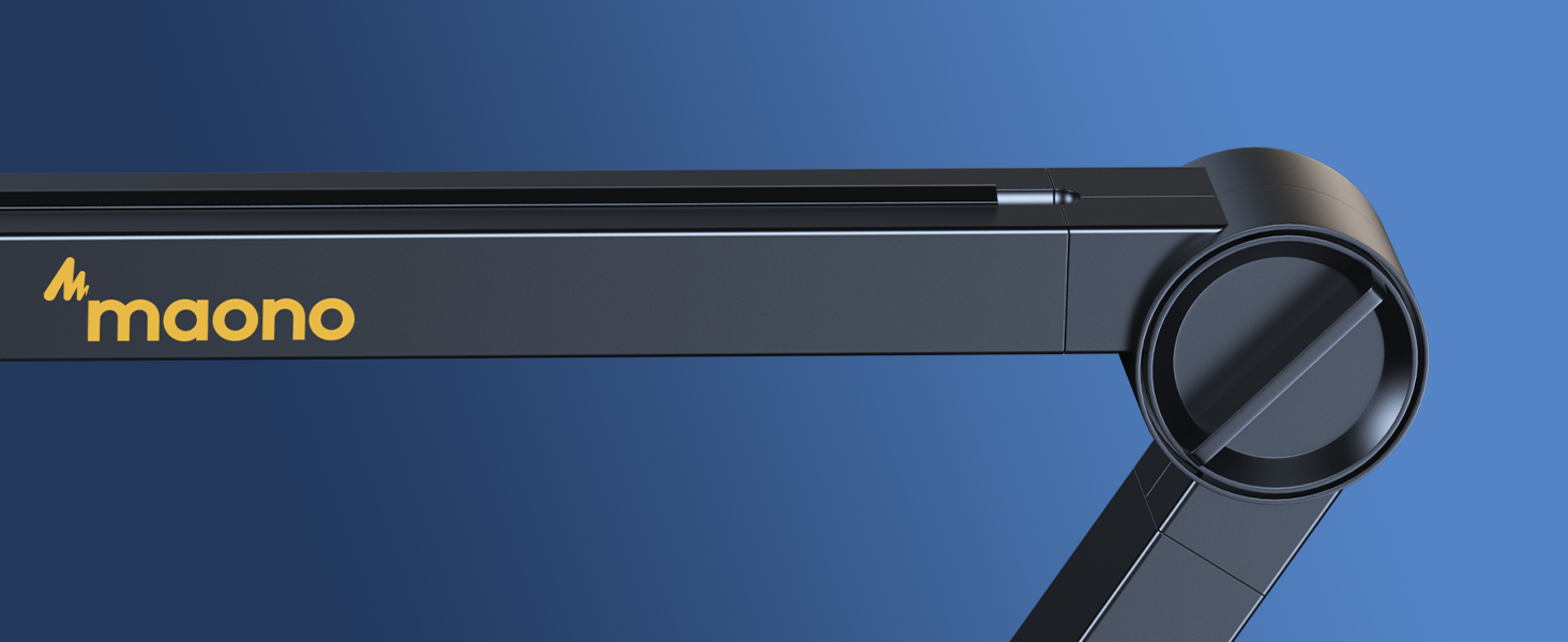 Maono BA91 Microphone Boom Arm Stand Microphone Suspension Boom Scissor ...