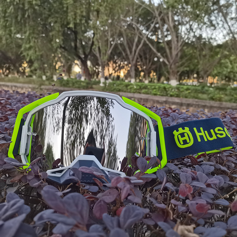 HUSQVARNA Motocross Goggles UV400 Motorcycle Glasses MTB Helmet Goggle ...