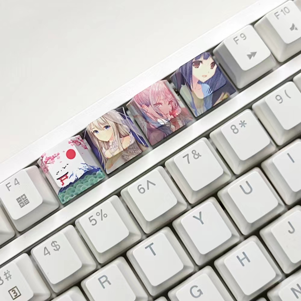 5pcs PBT Keycap 2D for Mechanical Keyboard YURJ | Shopee Philippines