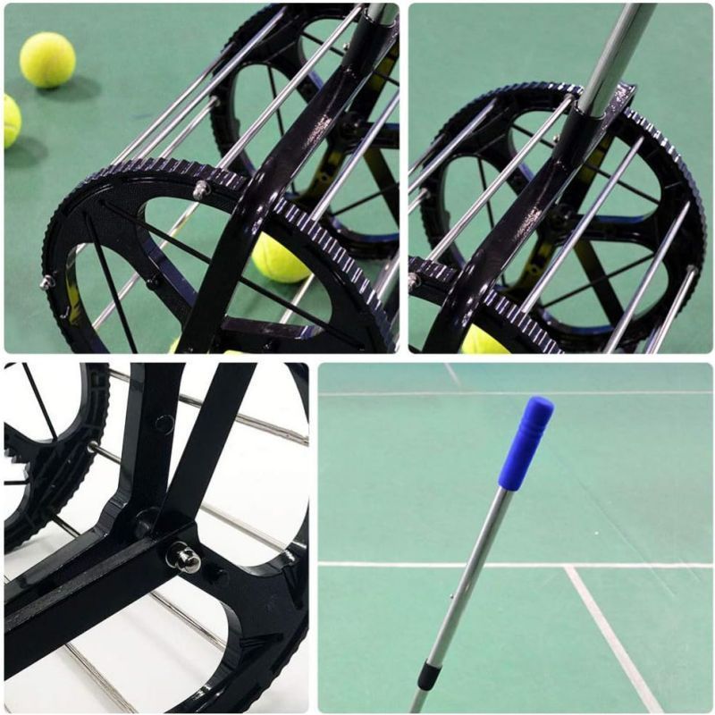 Timiben ASENVER Tennis Ball Picker Roller Ball Picker Collector ...