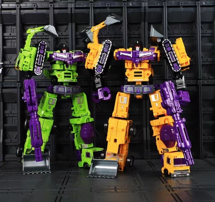 YUEXING Devastator G1 Transformation Masterpiece Action Figure Toy ...