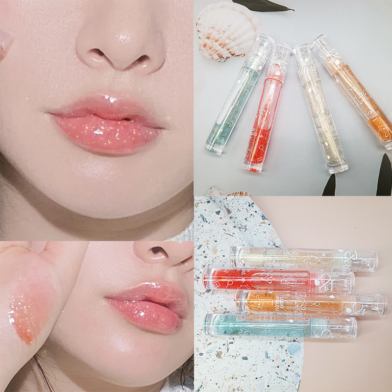 Translucent Toot Lip Gloss Lip Oil Fruit Strawberry Sweet Pearly ...