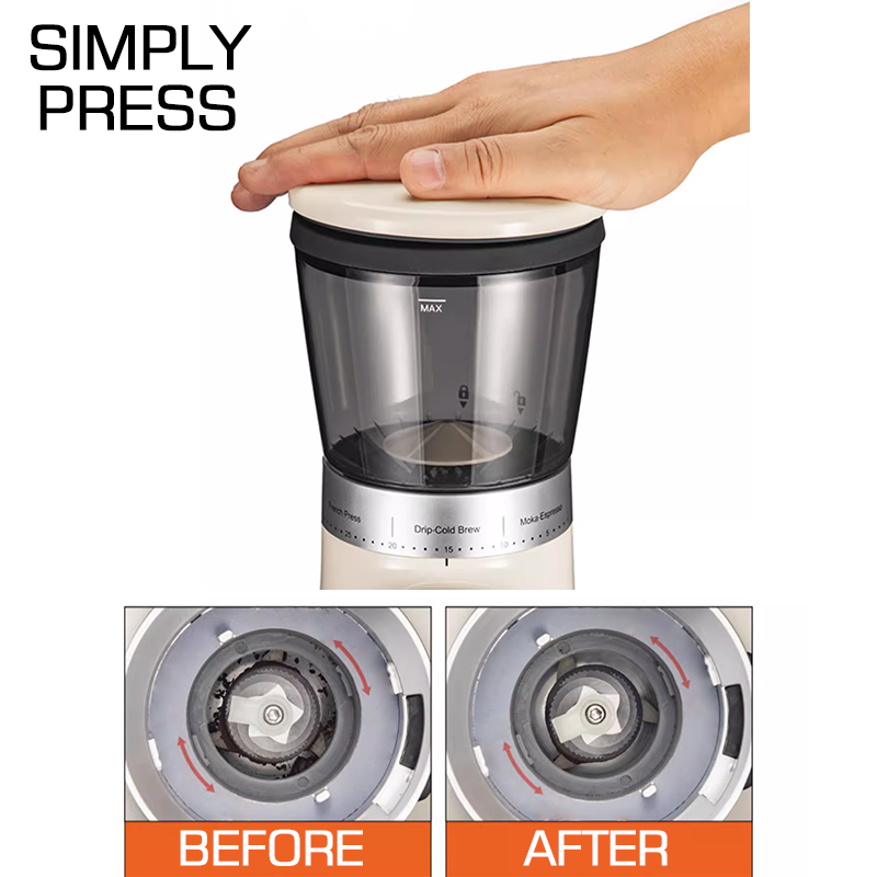 LAHOME Soft Silicone Single Dose Hopper Bellow Coffee Bean Grinder Air ...