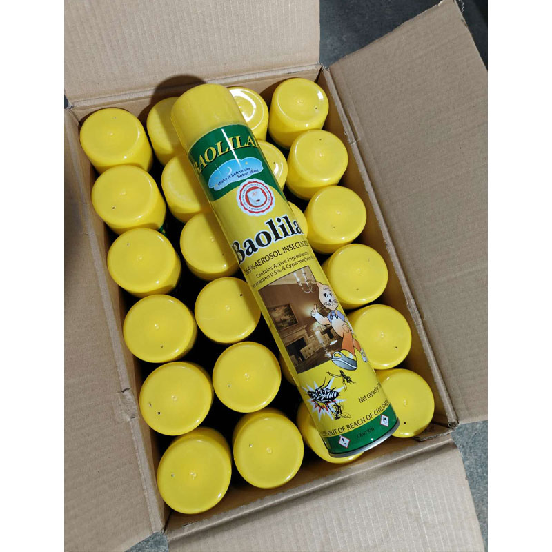 Original Baolilai Mosquito Killer 750ML Lemon Insecticide Aerosol ...