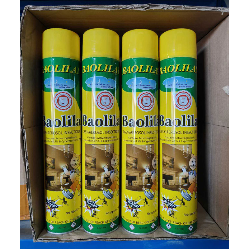 Original Baolilai Mosquito Killer 750ML Lemon Insecticide Aerosol ...