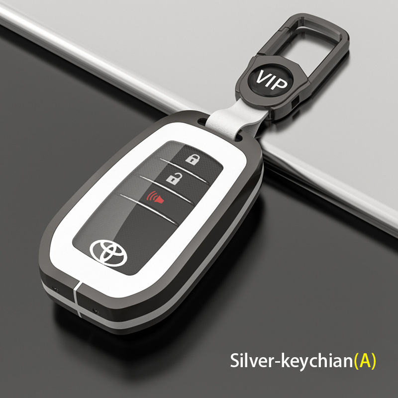 ZOBIG Zinc alloy For toyota Key Fob Cover Car Key Case Shell with ...