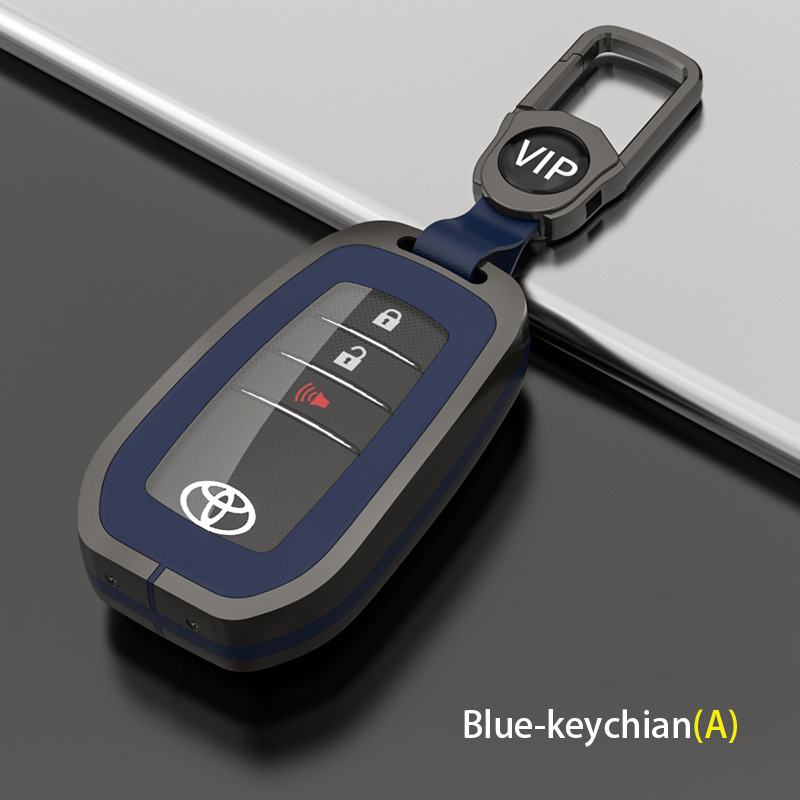 ZOBIG Zinc alloy For toyota Key Fob Cover Car Key Case Shell with ...