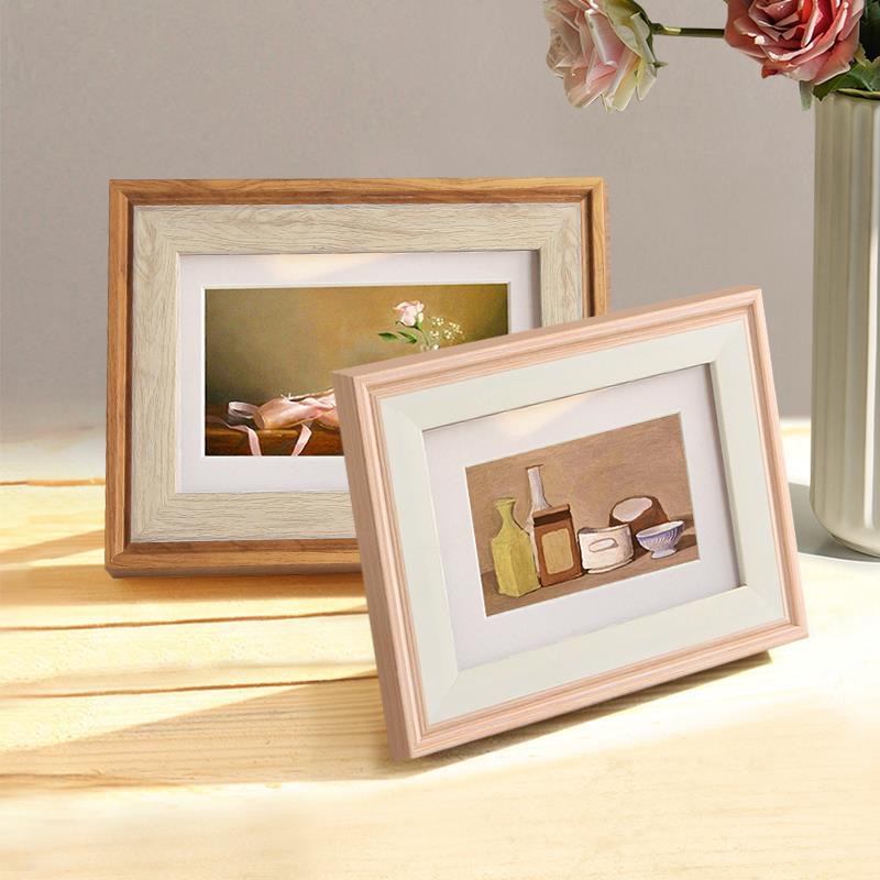 4R 5R 6R 8R A4 European Style Minimalist Plastic Photo Frame Tabletop ...