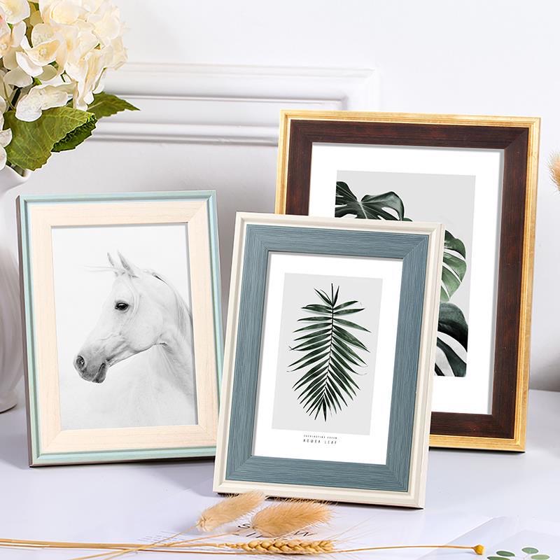 4R 5R 6R 8R A4 European Style Minimalist Plastic Photo Frame Tabletop ...