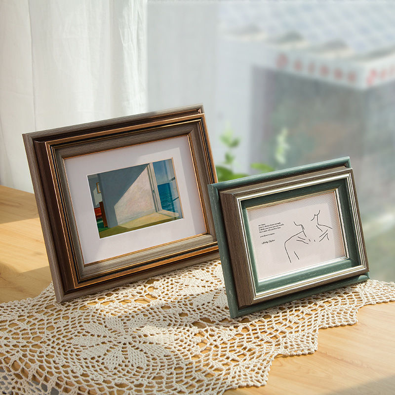 4R 5R 6R 8R A4 European Style Minimalist Plastic Photo Frame Tabletop ...