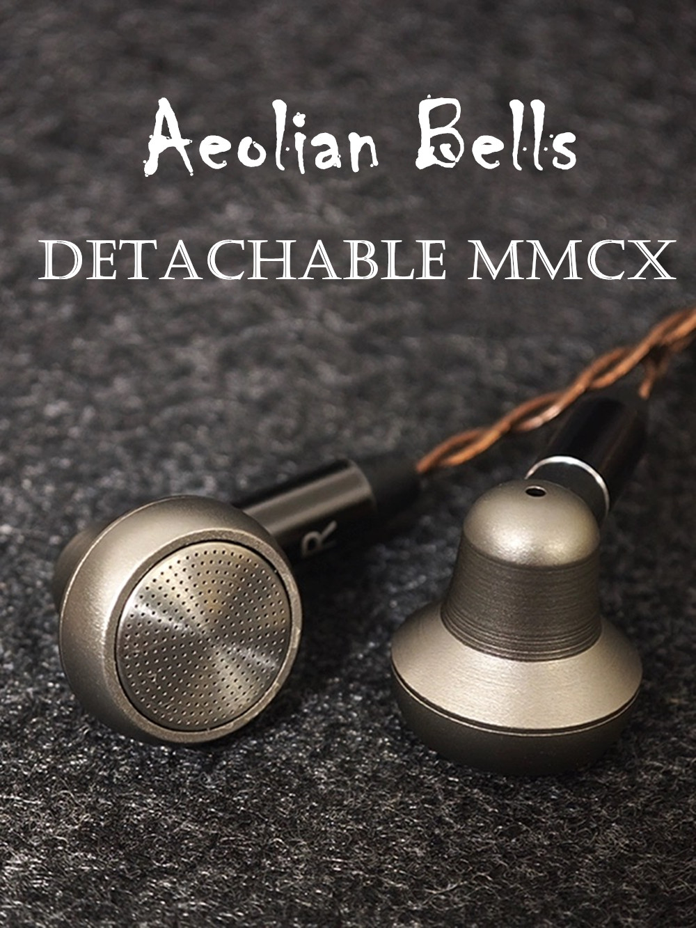 LUN SHENG AEOLIAN Bells Metal Flat Head Earbuds 13.6mm Circular ...