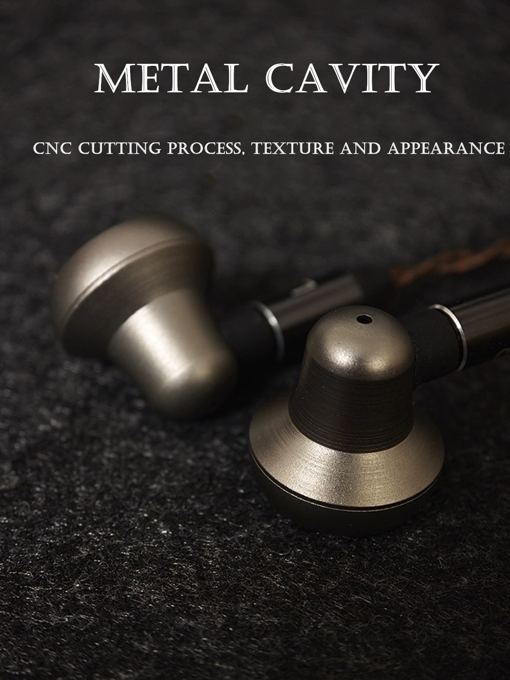 LUN SHENG AEOLIAN Bells Metal Flat Head Earbuds 13.6mm Circular ...