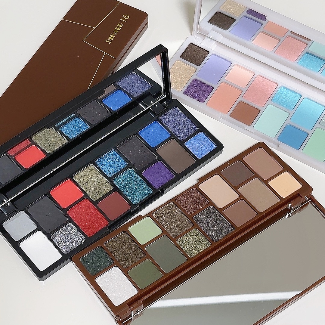 16 Color Eyeshadow Palette Natural Color Performance Matte Pearlescent ...