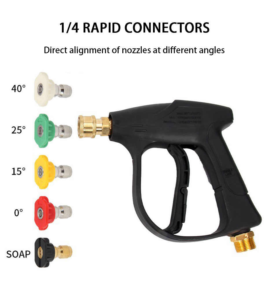 SEAMETAL Water Jet Car Water Spray Wash Set High Pressure Water Spray ...