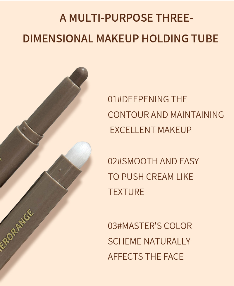 Monochrome Contouring Brush with Brush Nose Shadow Shadow Dual-use ...