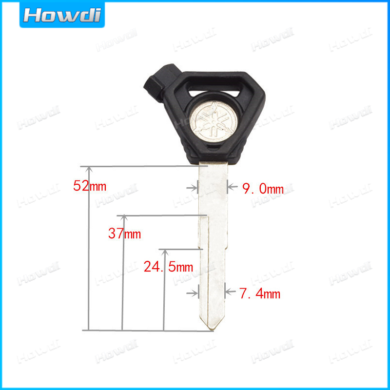 Motor Metal Blank Key for YAMAHA MOTOR KEY- Right Blankkey-with 3 ...