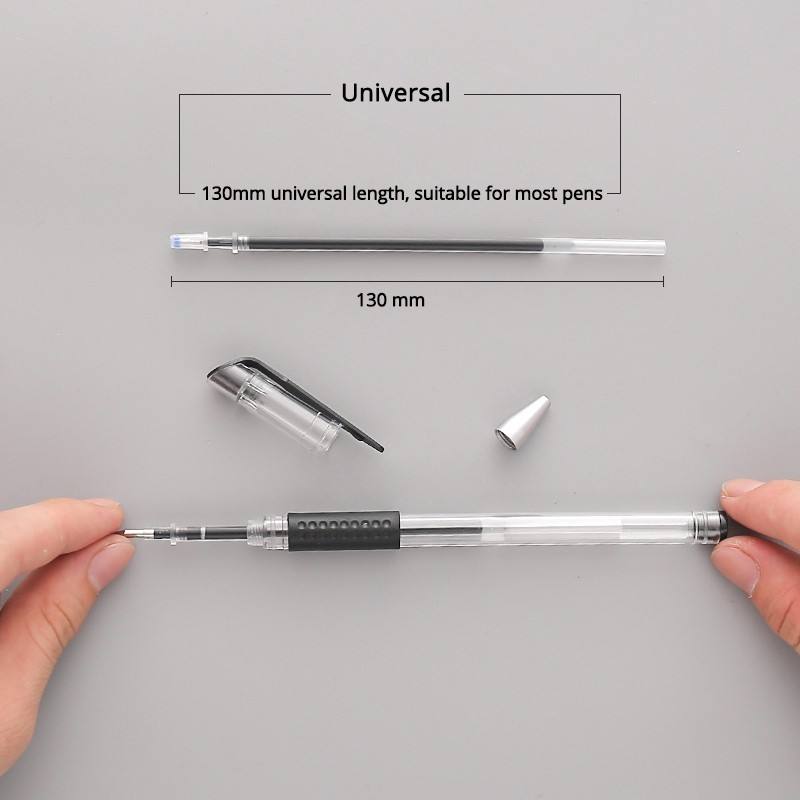 30pcs Neutral Pen 0.5 Office Signature Pen Black Carbon Student Water ...
