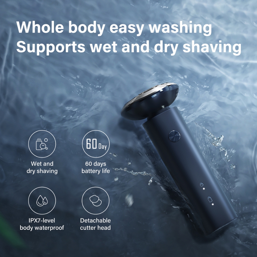 Xiaomi Mijia S101 Electric Shavers Portable Beard Trimmer Dry Wet ...
