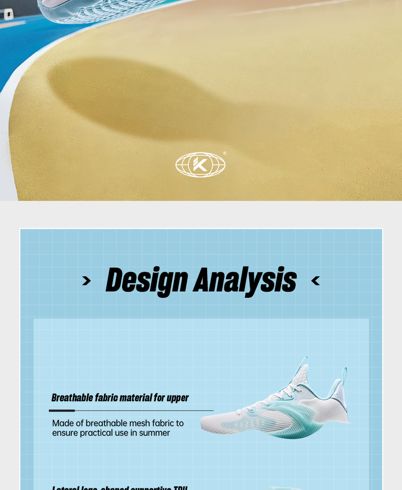 ANTA Men KT Light Cavalry 9 Klay Thompson Basketball Shoes Cushion Wear ...