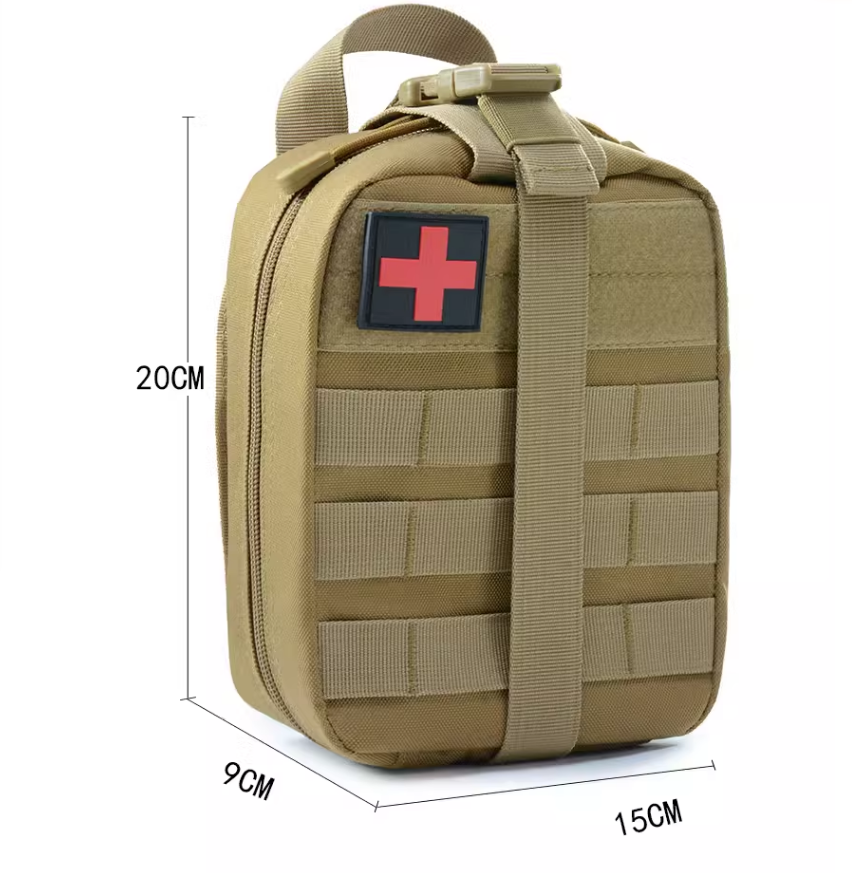 Tactical First Aid Kit EDC Portable Emergency Outdoor Medical Accessory ...