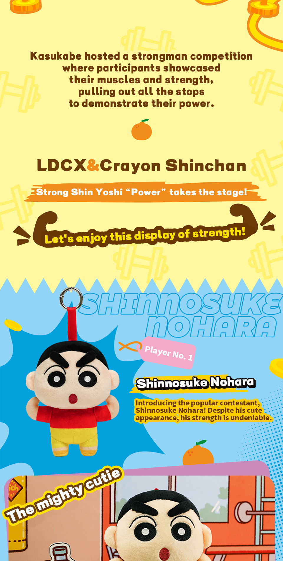 52TOYS Crayon Shinchan - Strong Shin Plush Series Blind Box Figure Toy ...