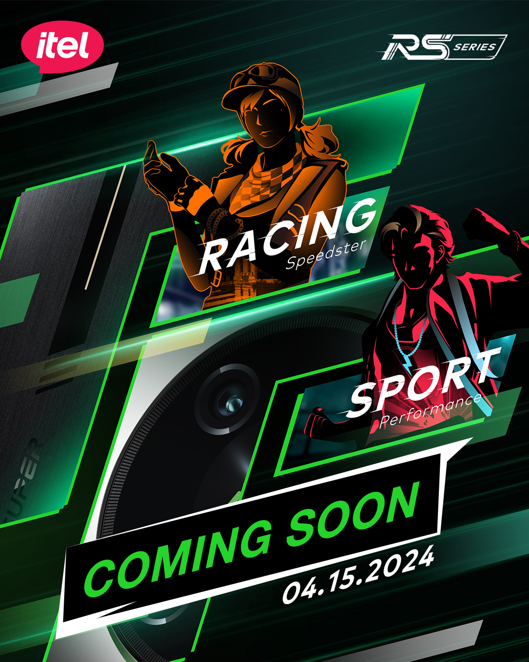 [New] itel RS4 RAM 24GB (12GB+12GB)+ROM 256GB | Helio G99 | 45W 5000mAh ...