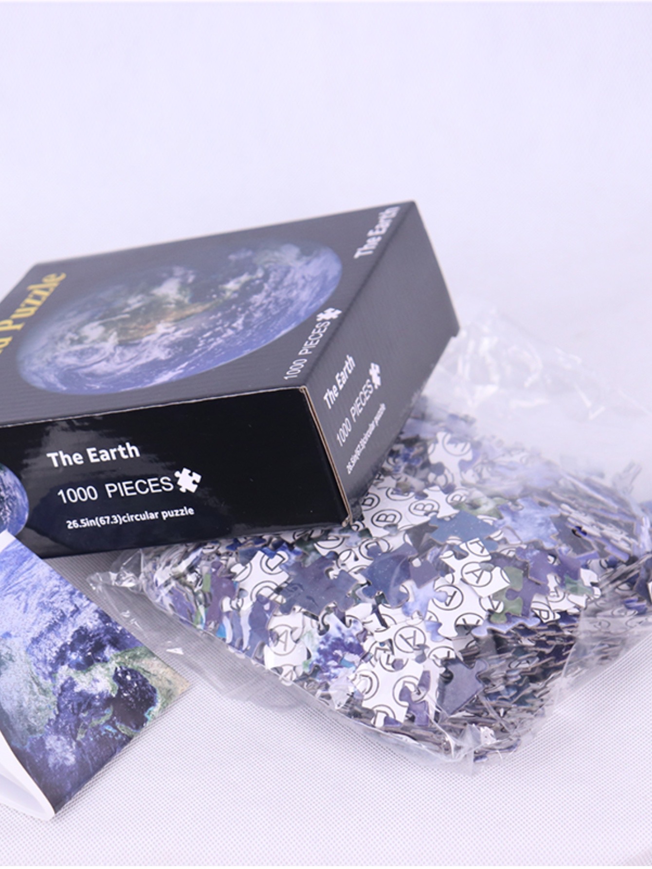 1,000 Pieces Earth Moon Puzzle Decompression Boys Girls Cartoon ...