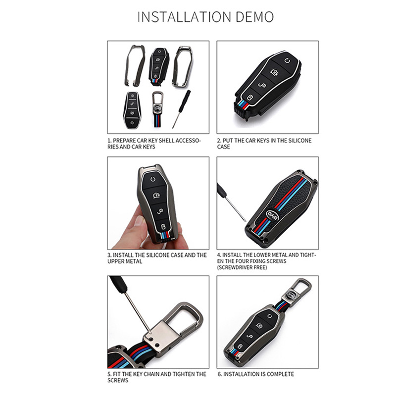 BYD Dolphin Seal Atto3 2022-2024 Key Case Cover Accessories | Shopee ...