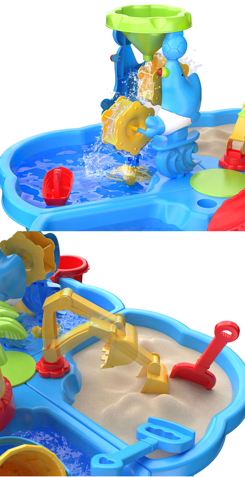 TEMI Water Table Toys Play Water Pool Beach Toy Children Beach Toys ...