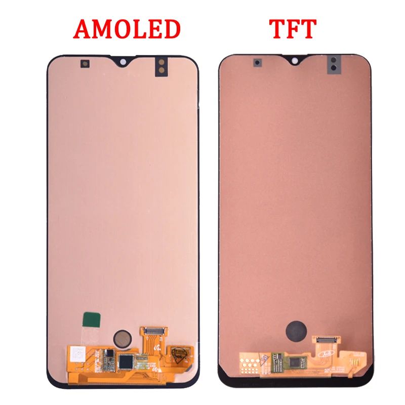 AMOLED LCD Display For Samsung Galaxy A50 LCD with Frame Display Touch Screen Digitizer Full Set ...