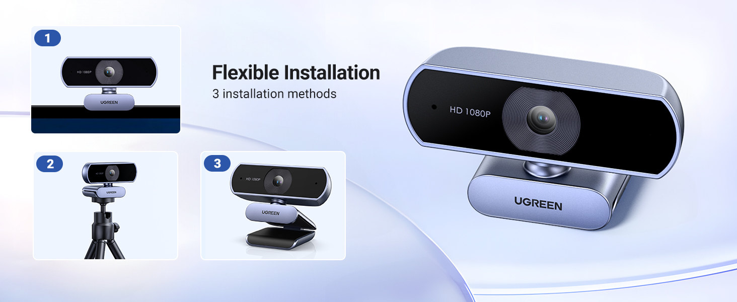 UGREEN USB Webcam 1080P HD Mini Webcam For Laptop Computer Web Camera ...