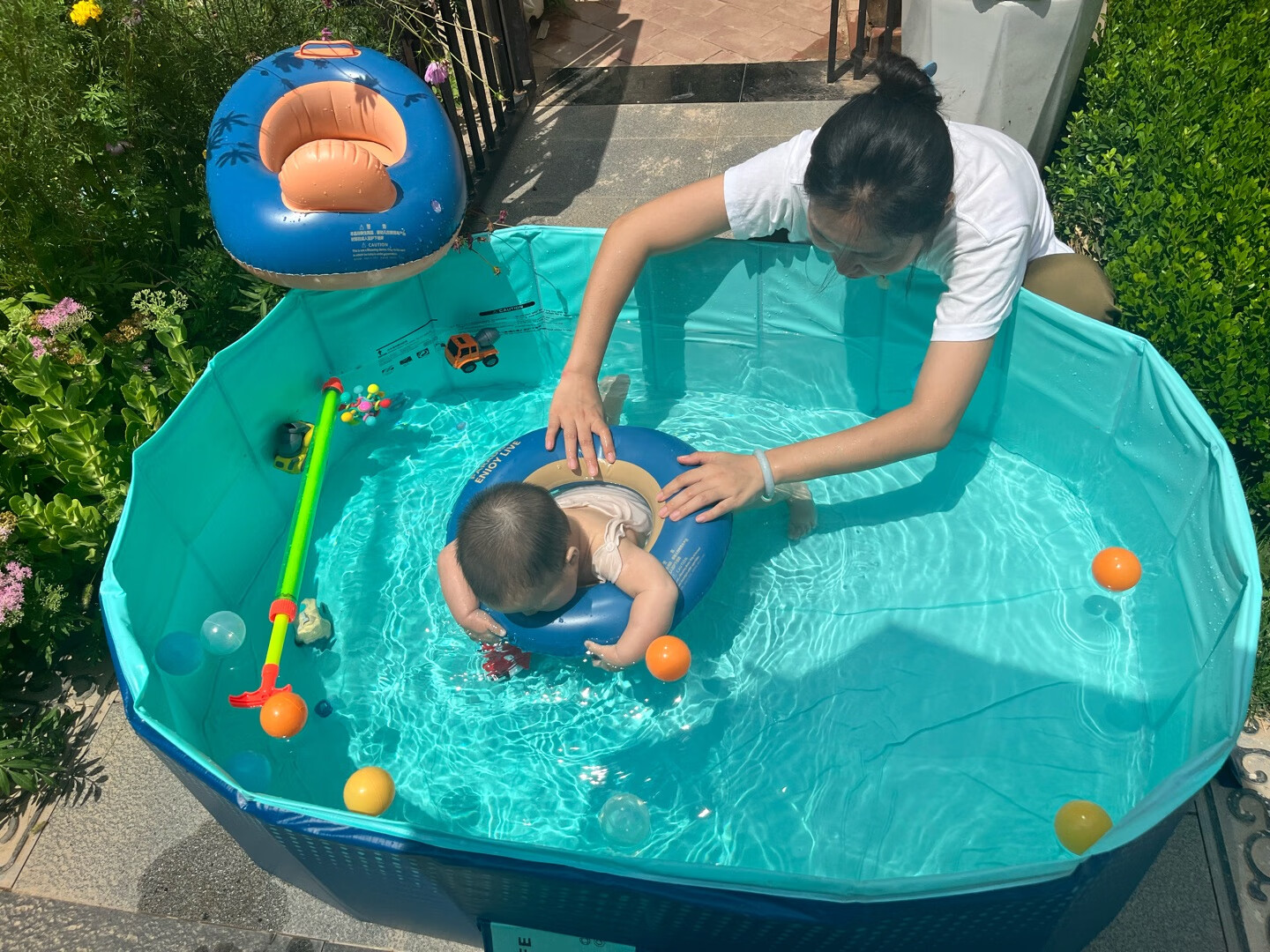 Swimming pool for family big size No need to inflate Swimming Pool ...