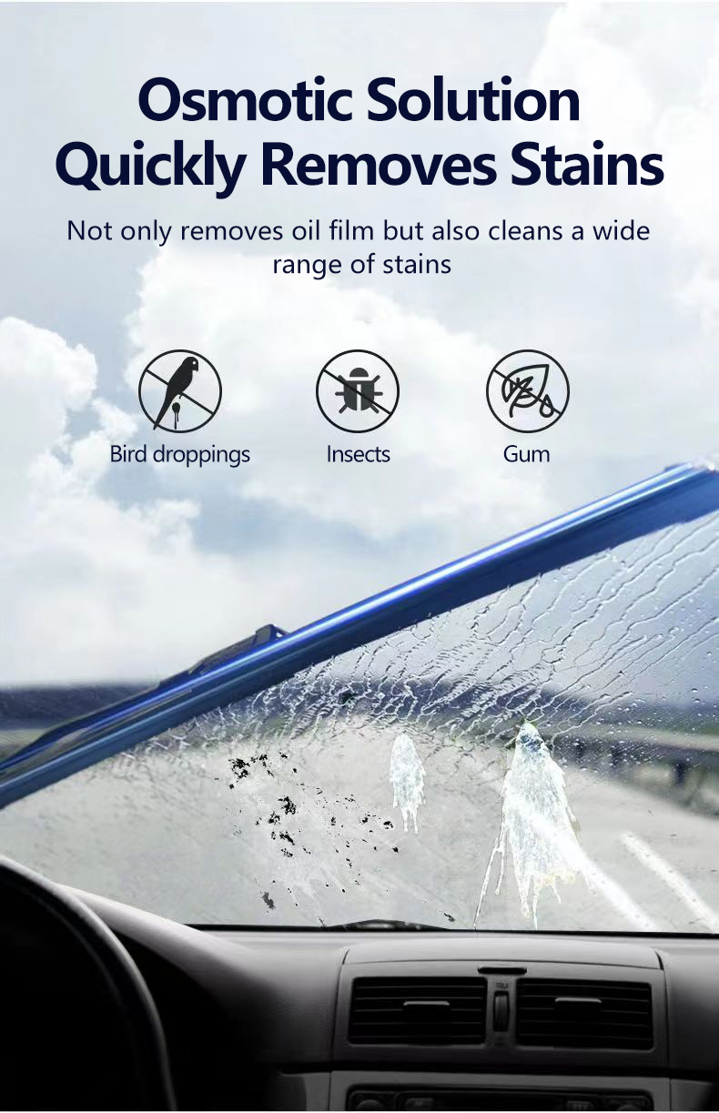 Car Window Cleaner hydro gloss wax for car glass oil film removing acid ...