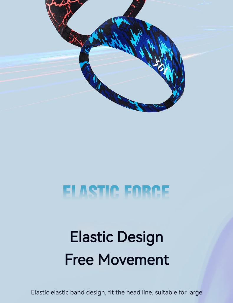 361 Degrees Sports Headband Sweat-Absorbing Sweat-Conducting Elastic ...