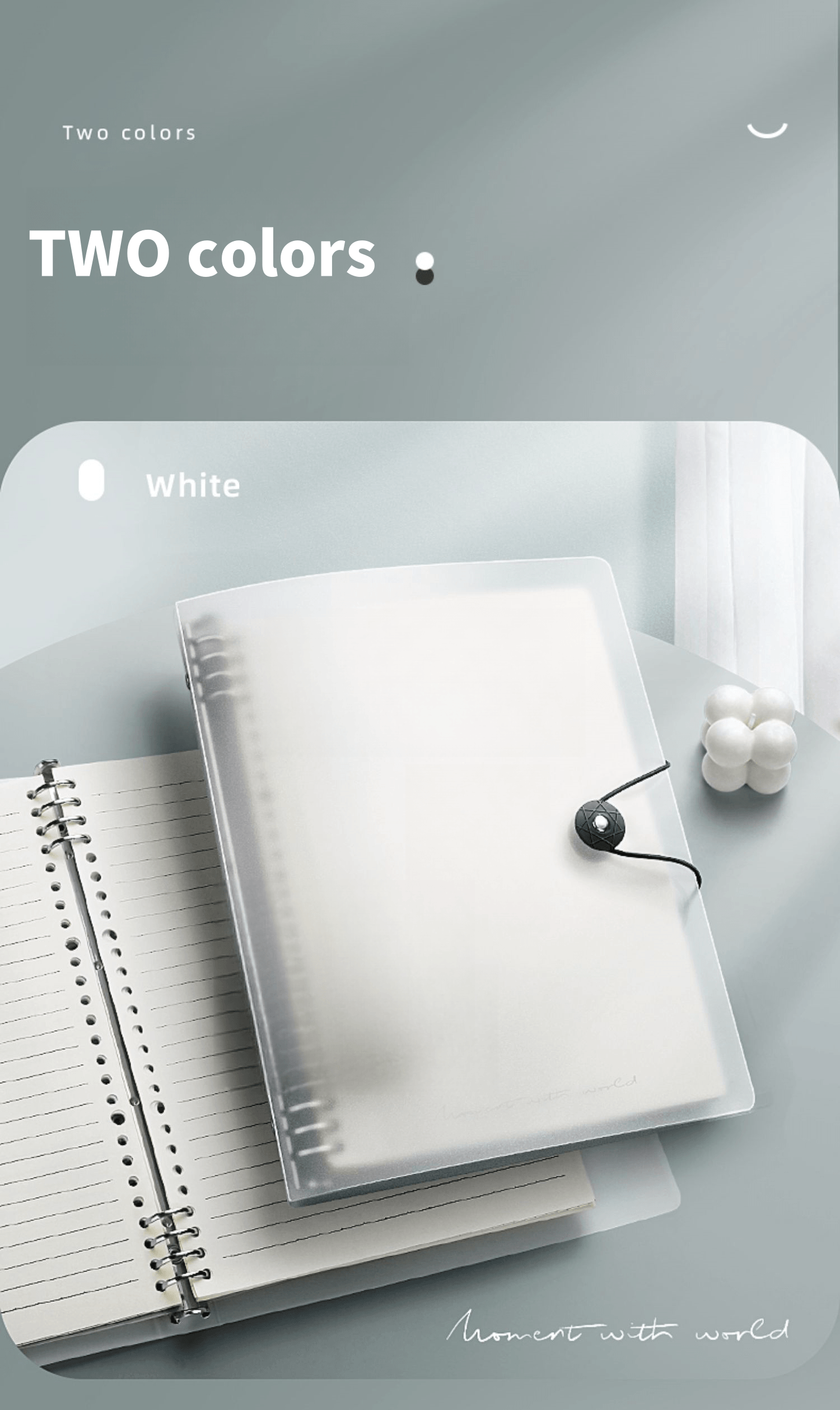 binder notebook A5/B5 refillable notebook binder notebook refillable A4 ...