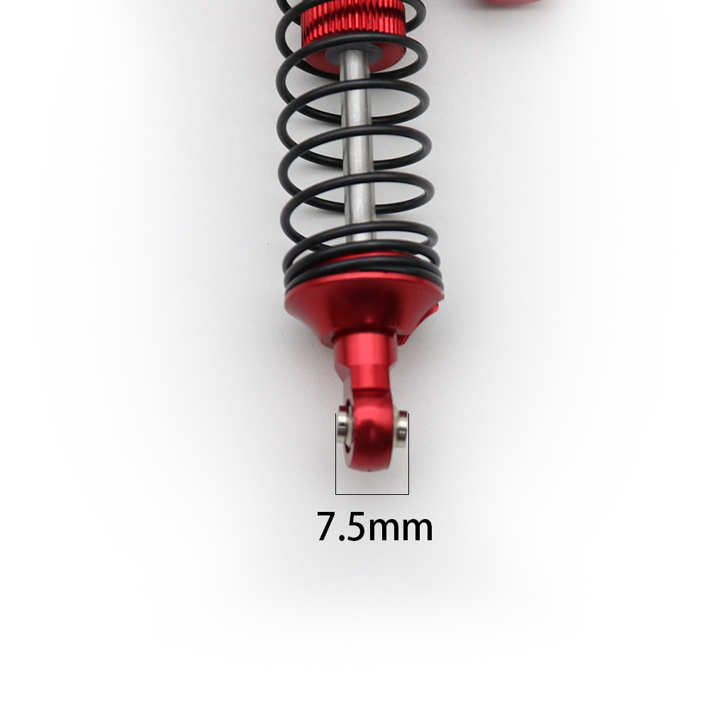 MYHRC 4 pcs Full Metal RC Piggyback Shock Absorber Hole to hole 90mm ...