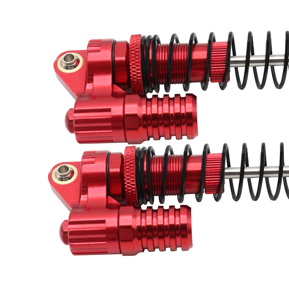 MYHRC 4 pcs Full Metal RC Piggyback Shock Absorber Hole to hole 90mm ...