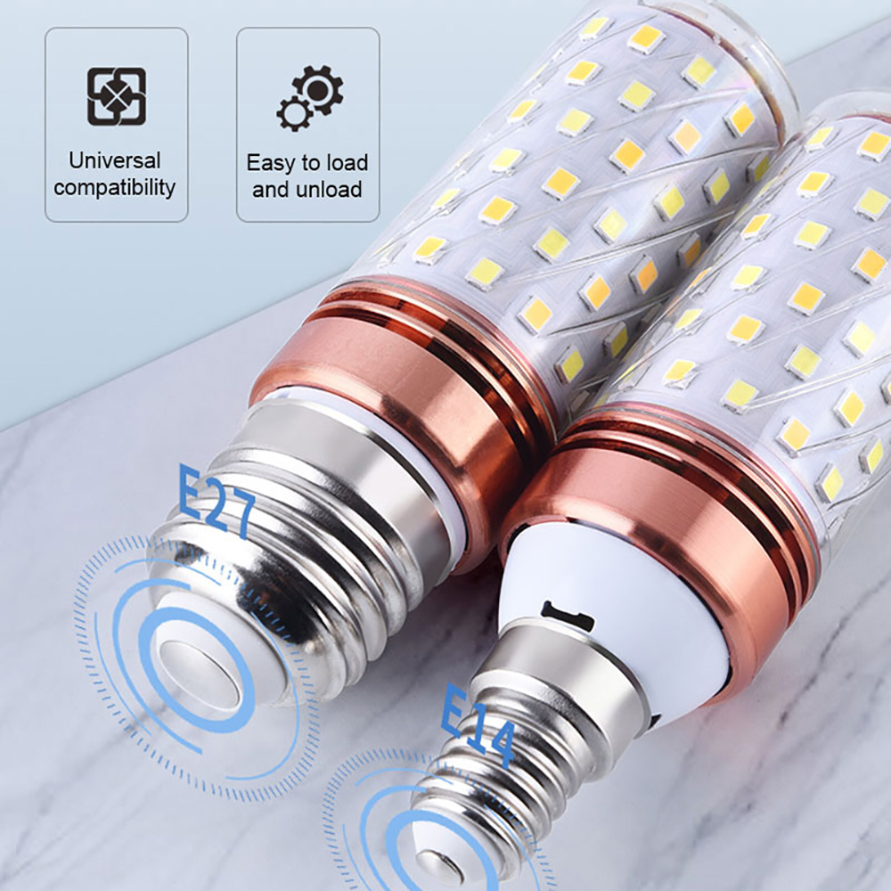 LED Corn Bulb SMD 2835 led lamp Chandelier Candle LED Light Weak ...