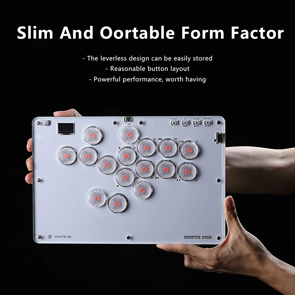 New Haute42 Arcade Joystick Hitbox Controller Arcade Fighting Game ...
